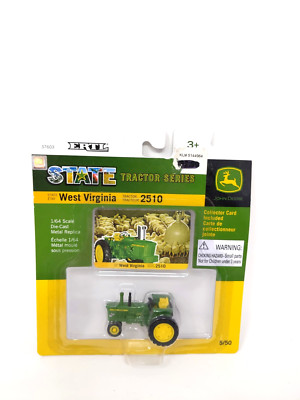 ERTL John Deere 2510 State Tractor Series 1/64 West Virginia 5 Of 50 ...