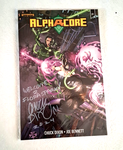 Alphacore #1 Cover B Signed by Chuck Dixon - Rippaverse Comics | eBay