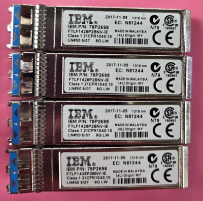 Lot of 4 IBM Class 1 21CFR1040.10 8G LW P/N: 78P2698 | eBay