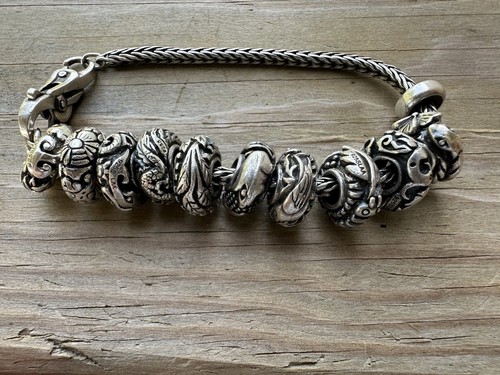 Trollbead 2009 Rare LE Chinese Limited Edition China Silver 10 Bead Set ...