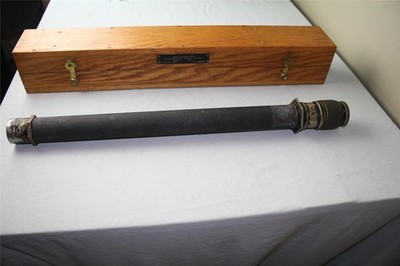 WWII US Navy Spyglass, Beck-Lee Corp., 10x, Bureau of Ships, 1943, with ...