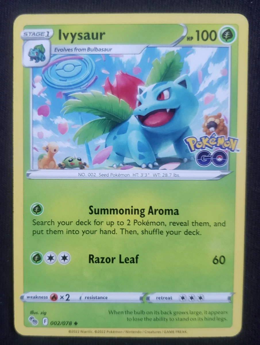 Bulbasaur Razor Leaf