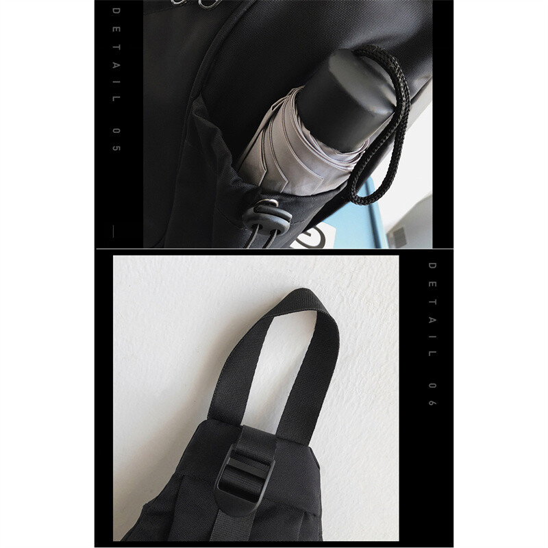 Mens Shoulder Bag Men Sling Crossbody Soft Chest Bags Nylon Casual ...