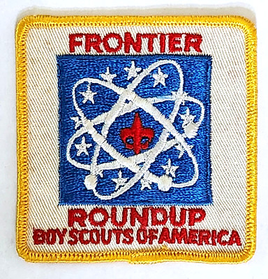 Boy Scouts Frontier Roundup Annual Program Theme 1964 Pkt Patch BSA ...