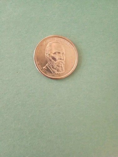 James Garfield 1881 Dollar Coin 2011 p - RARE Collectable (3 Qty Price ...