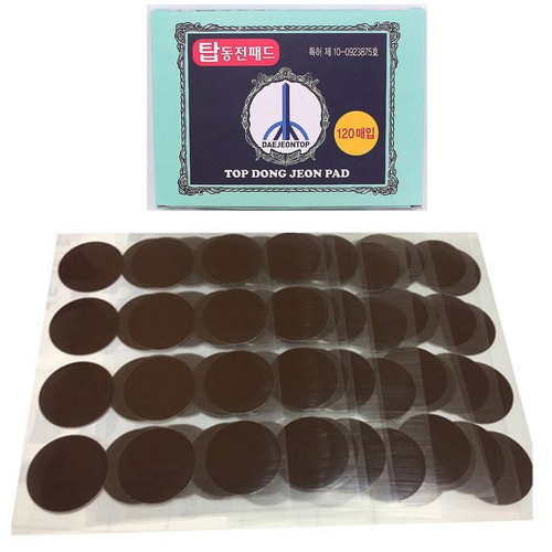 Korean Pain Relief Patch 120Pcs Round Patch Coin Patch Health Pads 28mm ...