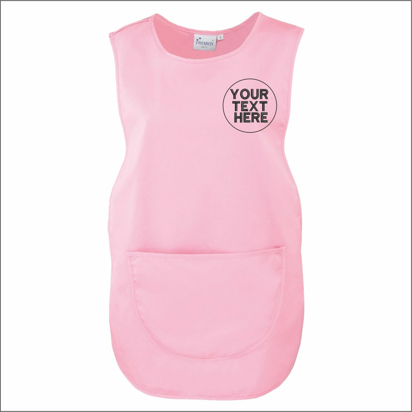 Personalised PR171 Premier Pocket Tabard Custom Embroidered Workwear ...