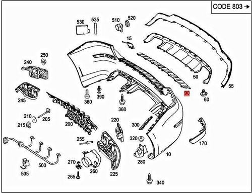 Genuine MERCEDES X204 GLK-CLASS X204 Step plate 2048850011 | eBay