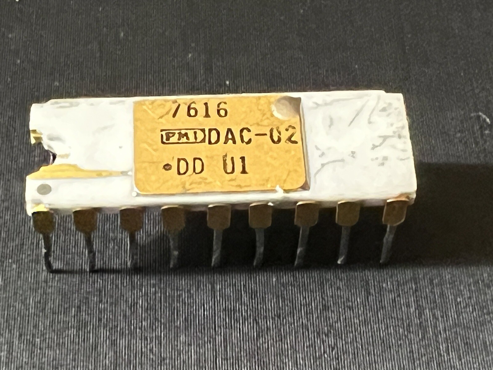 Precision Monolithics DAC-02 Gold Ceramic DIP IC | eBay