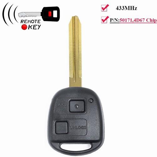 50171 Suitable For TOYOTA Kluger Prado 120 RAV4 Transponder Chip Remote ...