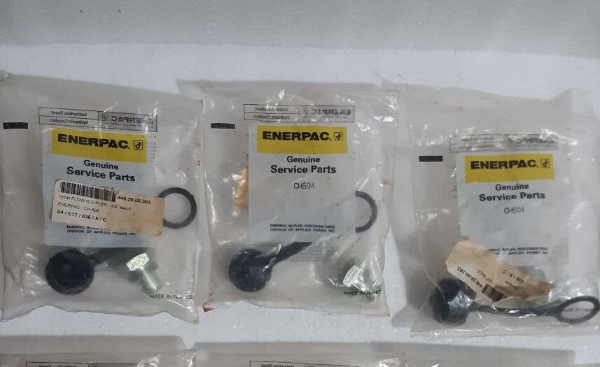 LOT OF 3 PCS ENERPAC CH604 HIGH FLOW COUPLER 3/8" MALE CH-604 NEW | eBay