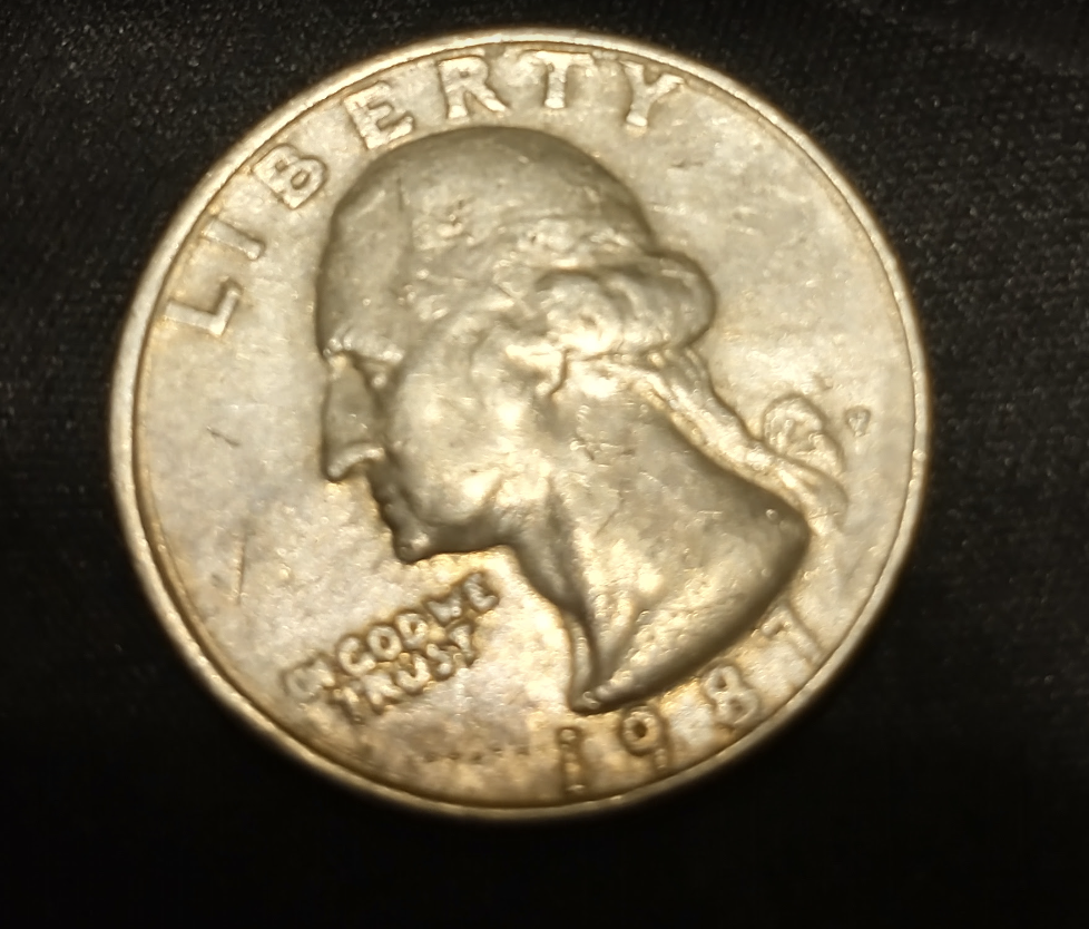 1987 P - Quarter - Double Die Error | eBay