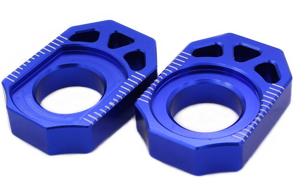 KKE Rear Axle Adjuster Block Chain Tensioner fit Yamaha YZ125 YZ250 02 ...