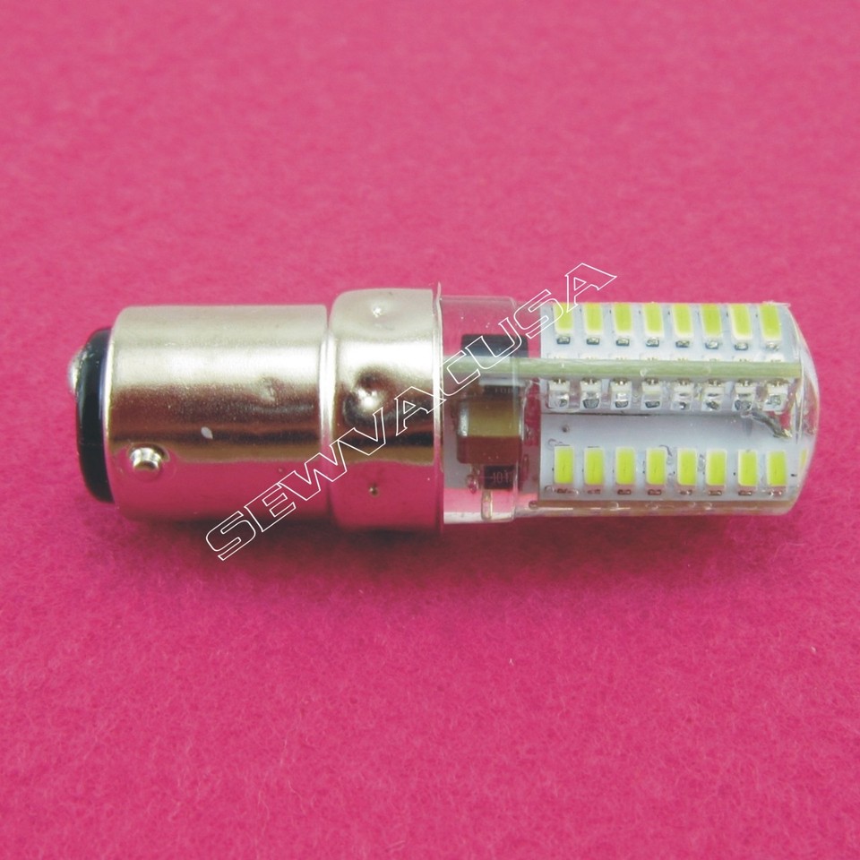 LED Push in Light Bulb For Singer 15,66,99,201,301,301A,401,401A,501A ...