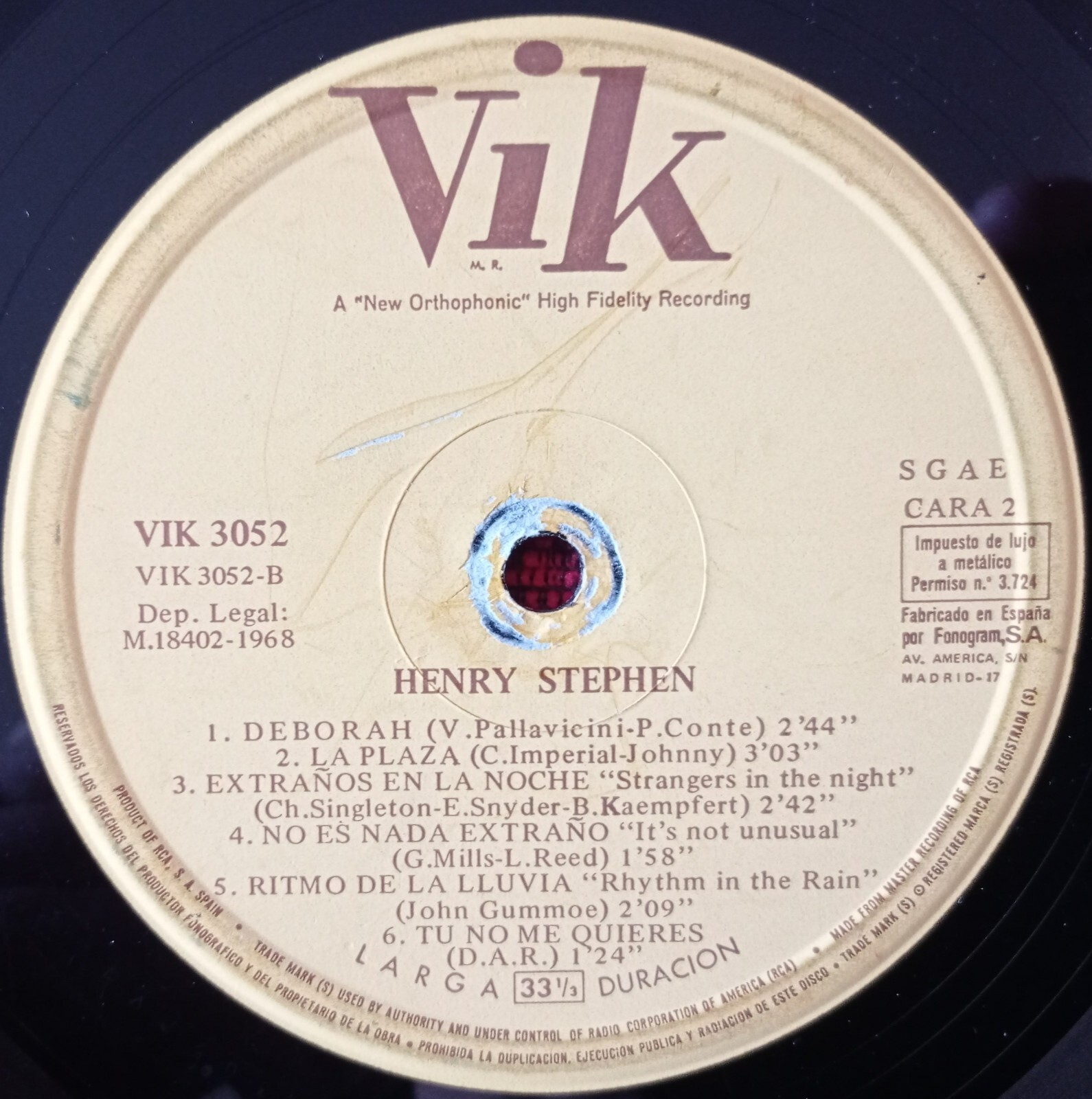 HENRY STEPHEN ** Limon Limonero Y Otros Exitos ** 1968 SPAIN LP **LOS IMPALA | eBay