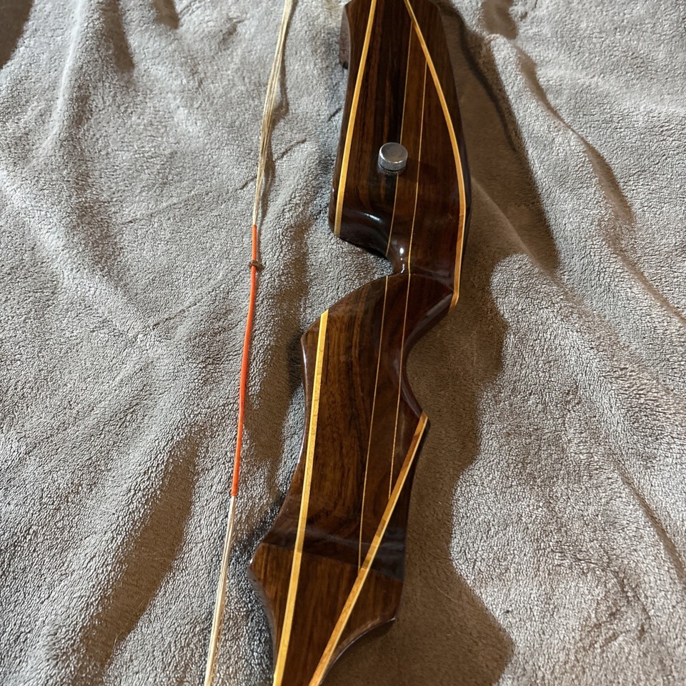 Vintage Hoyt Pro Medalists Recurve 62" Dark Wood | eBay