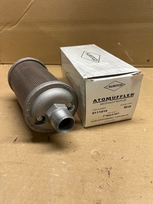 Alwitco Atomuffler M10 011101 Male NPT Air Exhaust Muffler Thread Auto ...
