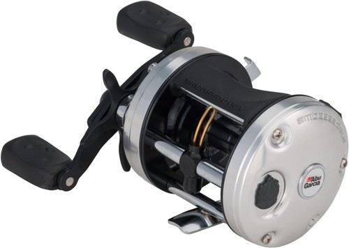 Abu Garcia Ambassadeur C3 Baitcast Round Fishing Reel C3-6500, Silver ...
