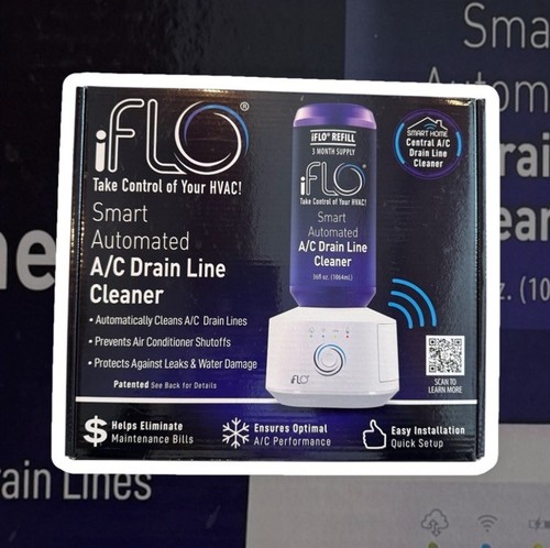iFLO Smart Automated AC Drain Line Cleaning System NEW IN BOX | eBay