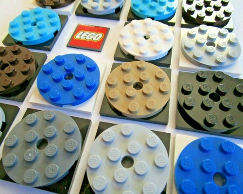 LEGO Turntable Flat Base 4x4 + Round 4x4, 6x6 or 8x8 Plate - Design ...