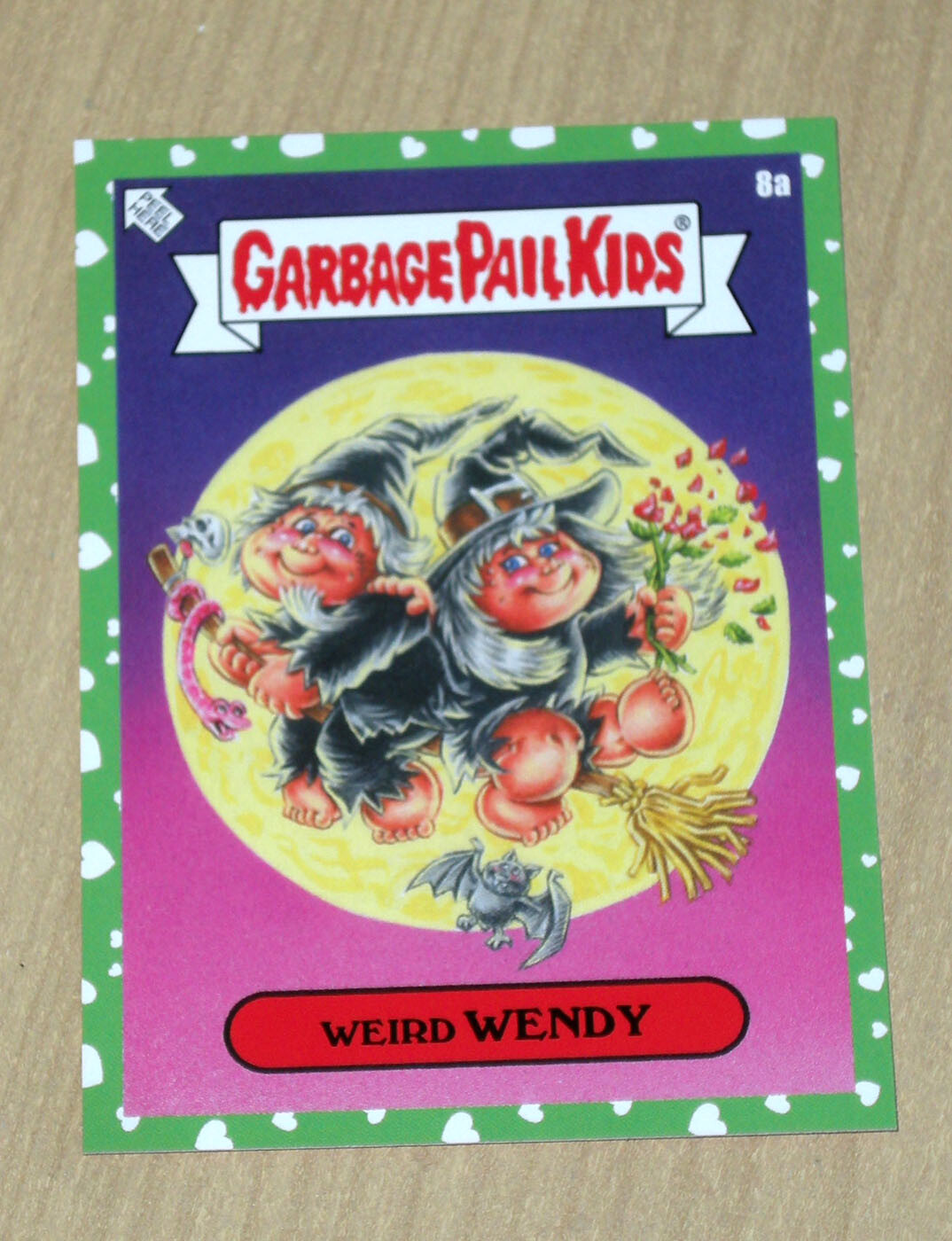 2020 Topps Garbage Pail Kids GPK Mr Mrs GREEN parallel card 8a Weird ...