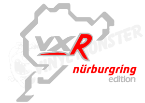 VXR Nurburgring Edition Sticker, Vauxhall Astra Vectra Insignia Vivaro ...