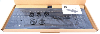 GENUINE HP 911502-001 USB SLIM KEYBOARD W/SMART CARD READER CCID TPC ...