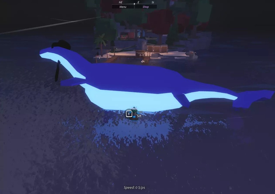 🐟 ROBLOX Fisch: Sparkling Shiny Giant Nessie (8,500KG) | Fastest ...