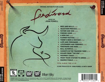 ORIGINAL SOUNDTRACK - FERDINAND [ORIGINAL MOTION PICTURE SOUNDTRACK ...