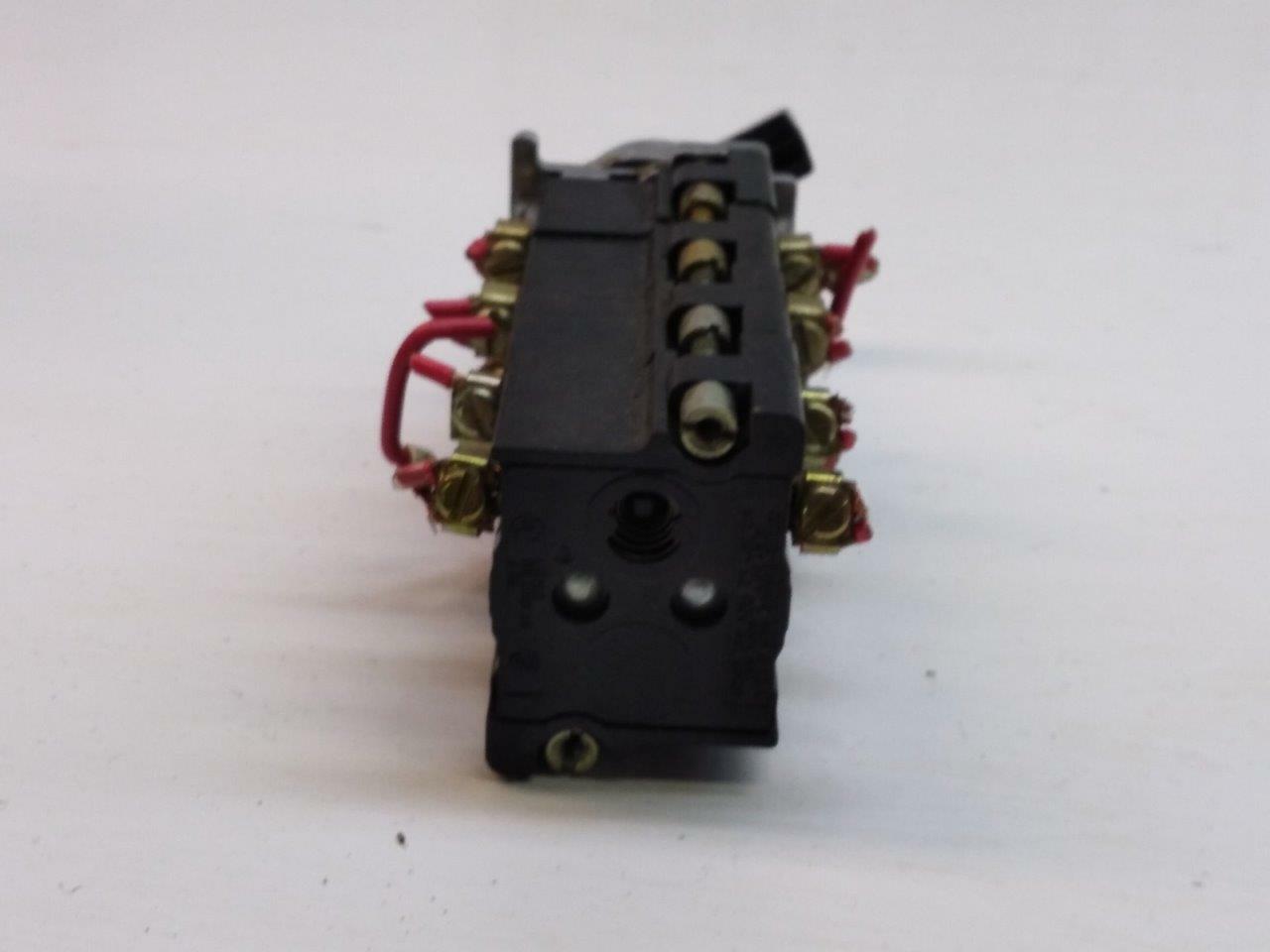 Cutler Hammer Selector Turn Knob w/ 4 Cutler Hammer 10250T1 Eaton ...