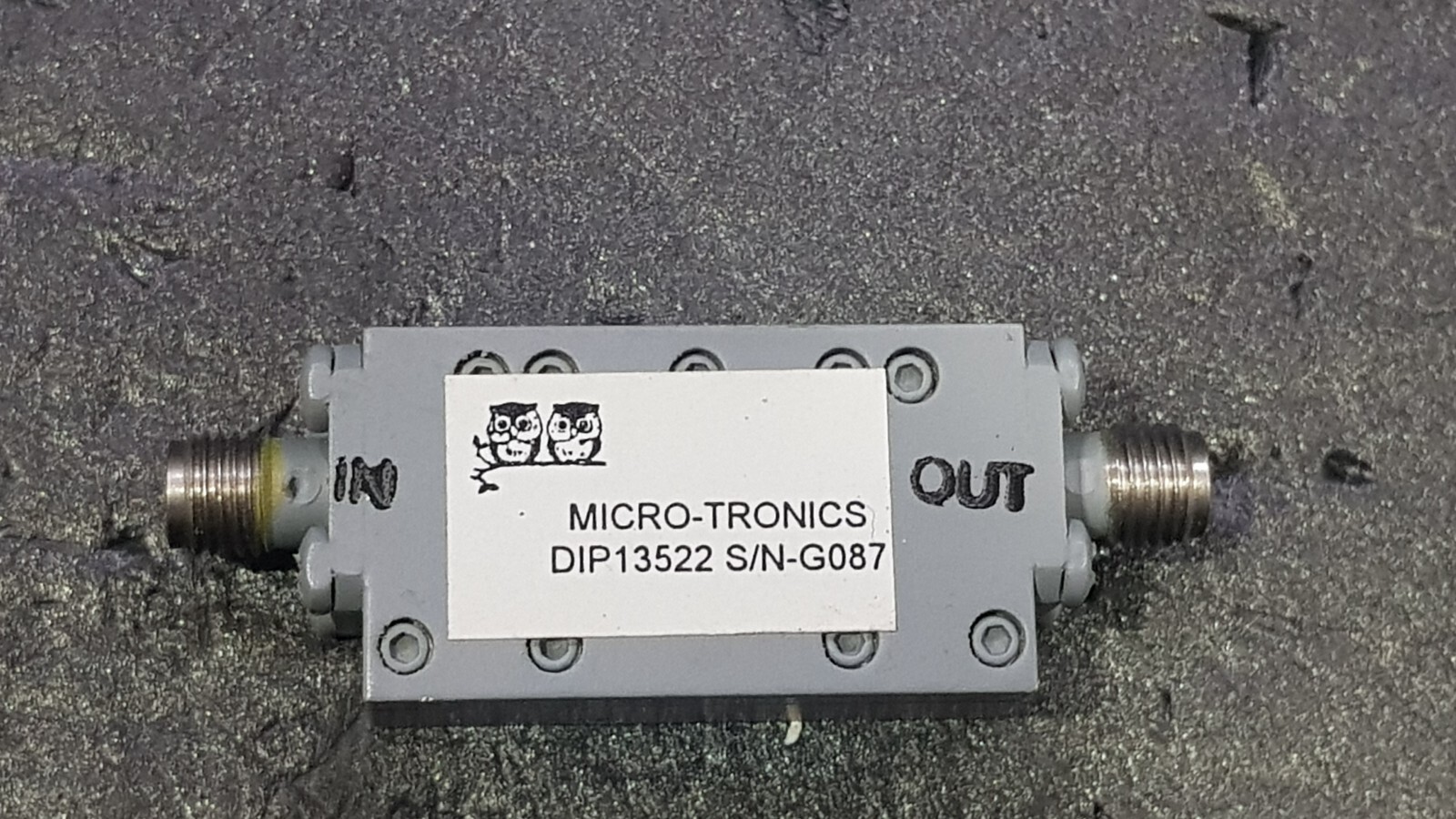 Micro-Tronics DIP13522: SMA High Pass Filter 1.3 GHz (G087) | eBay