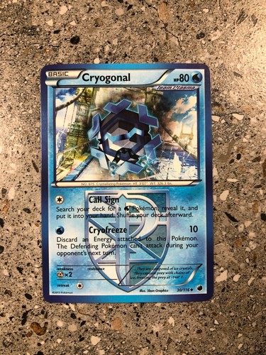 Pokemon TCG Cards Cryogonal 30/116 Plasma Freeze NM | eBay Australia