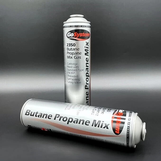 GoSystem 350g Gas Cylinder Butane Propane Mix Gas For Blow Torch Weed ...