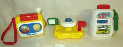 Baby Toys Megcos Gas Pump & Toy Car Steering Wheel Shelcore Radio | eBay