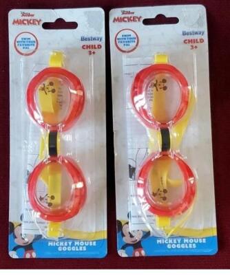 Toddler Boys Disney MICKEY MOUSE Swim Mask goggles pool swimming Ages 2 ...