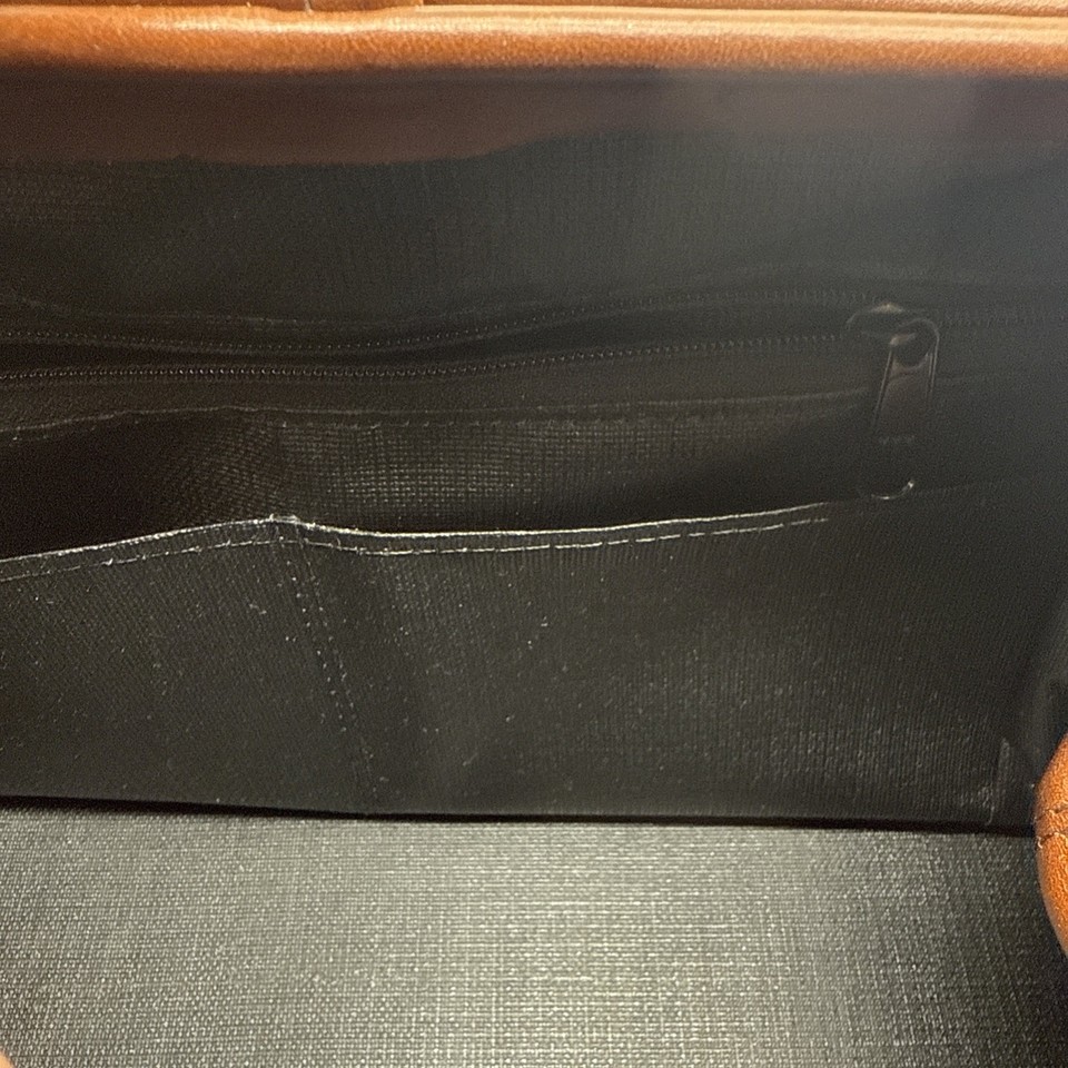 Baron USA Leather Doctor Bag Brown Brass Hardware Vintage Satchel Made ...
