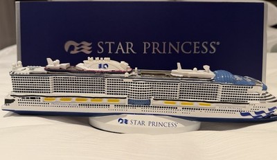 New With Box Princess Cruise Line Inaugural Star Princess Cruise Ship ...
