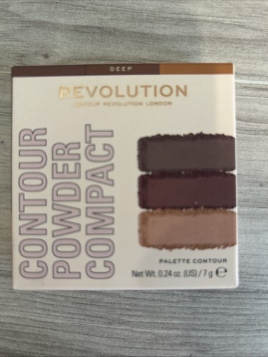 Makeup Revolution London Contour Powder Compact Deep 0.24 oz Palette ...