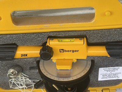 Berger Instruments 20x Transit Level 54–1 90Bn Untested | eBay