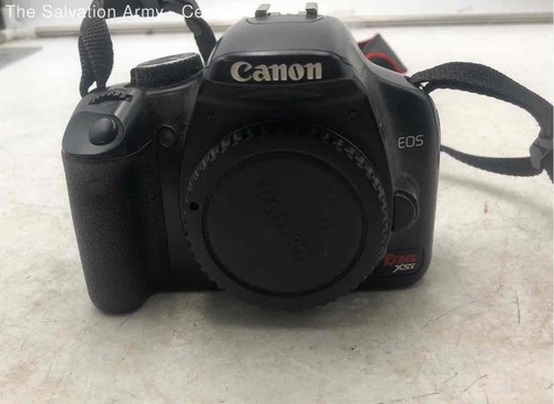 Canon EOS Rebel XSI Black 12.2 Megapixel 3 Inch LCD Display Digital SLR ...