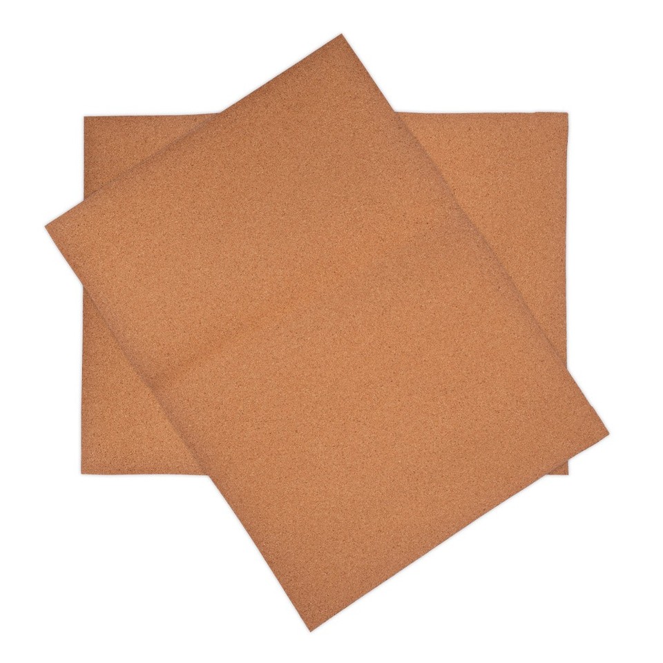 2 Sheets Cork Material for Models Drawer Liners Kitchen Shelf Cabinets ...