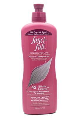 Fanci-Full Temporary Rinse-In Shampoo Out Hair Color,42 Silver Lining 9 ...