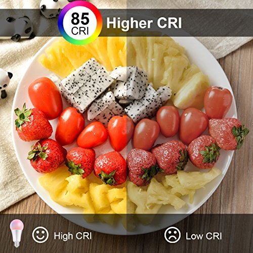 Color Changing Led Light Bulbs 70w Equivalent 2700k Warm White A19 E26 ...