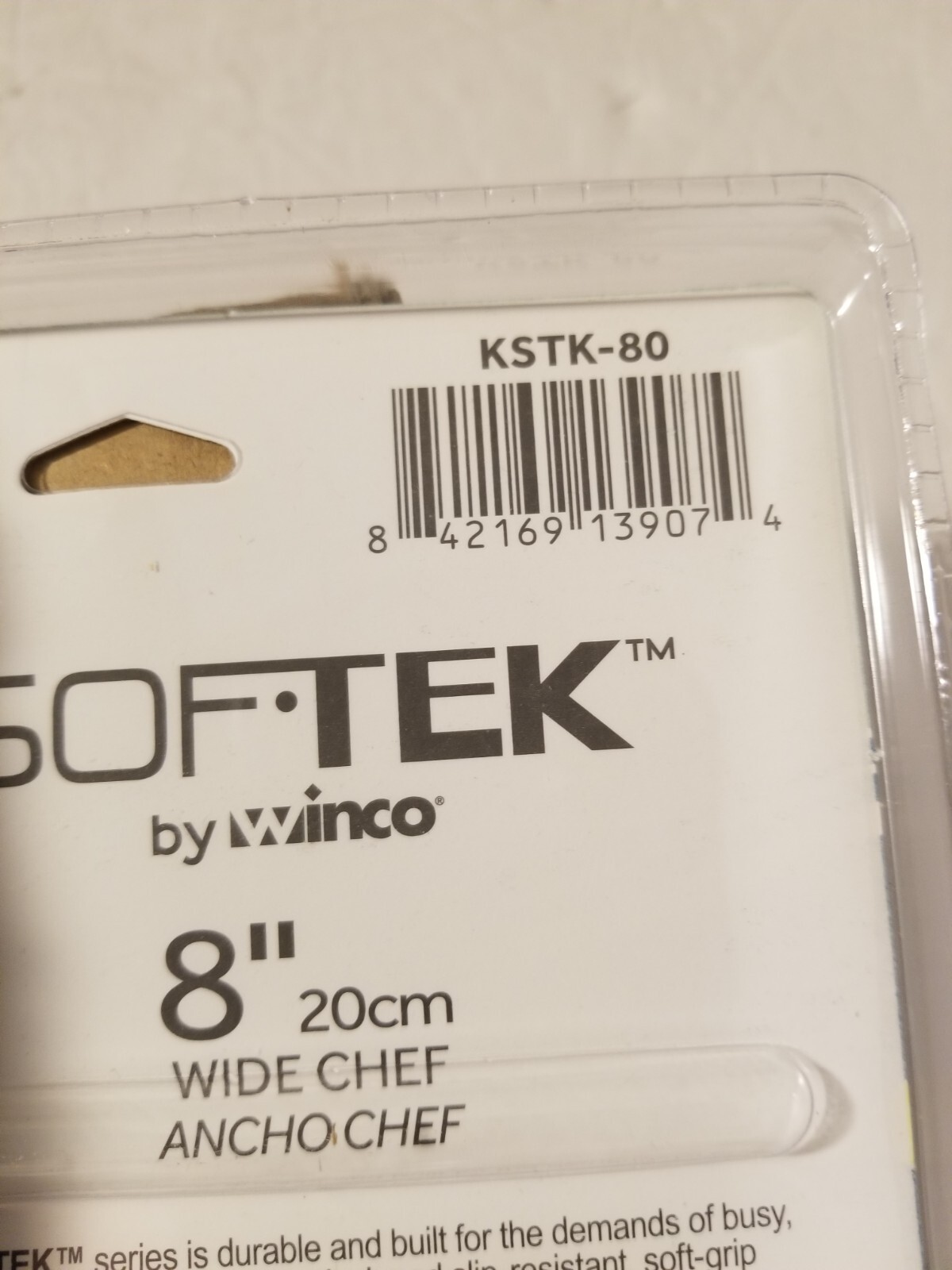 WINCO KSTK-80 8 in Sof-Tek™ Chef's Knife | eBay