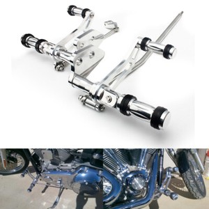 Polished Forward Controls For Harley Dyna Low Rider FXDL FXDLI FXDLS ...