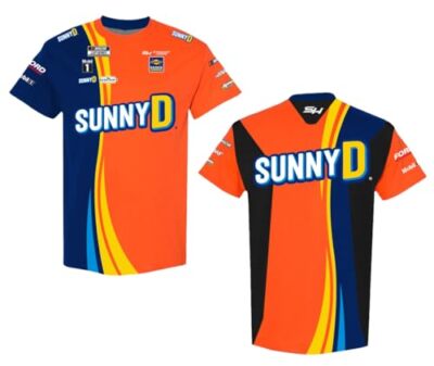 Josh Berry #4 NASCAR 2024 SunnyD Racing Sublimated Pit Uniform Shirt | eBay