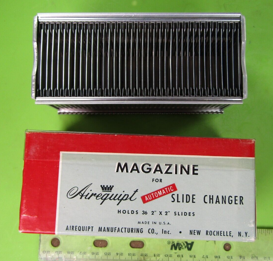AIREQUIPT Automatic Tray Model P for 2 x 2" Metal 35mm Film Slides ...