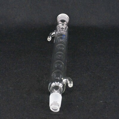 200/300mm 24/29 Borosilicate Glass Jacket Allihn Bulb Condenser ...