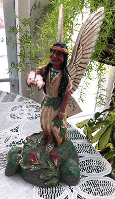 MIDWEST OF CANNON FALLS - PAM SHIFFERAL INDIAN PRINCESS ANGEL FIGURINE ...