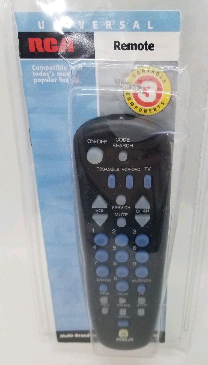 RCA RCU300TMS 3 Device vcr/dvd, tv, cable/dbs Universal Remote ...